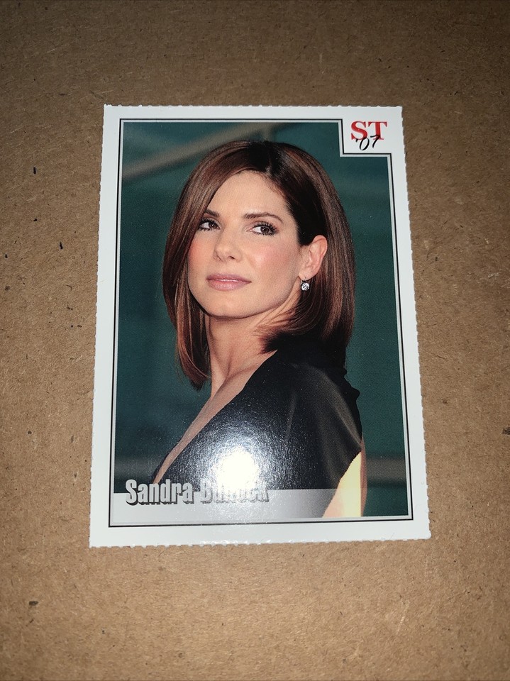 SANDRA BULLOCK RARE 2007 Spotlight Tribute Trading Card Nice 👍 | eBay