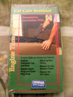 Car Care Seminar/Champion Auto Stores: Engine Tune Up VHS New | eBay