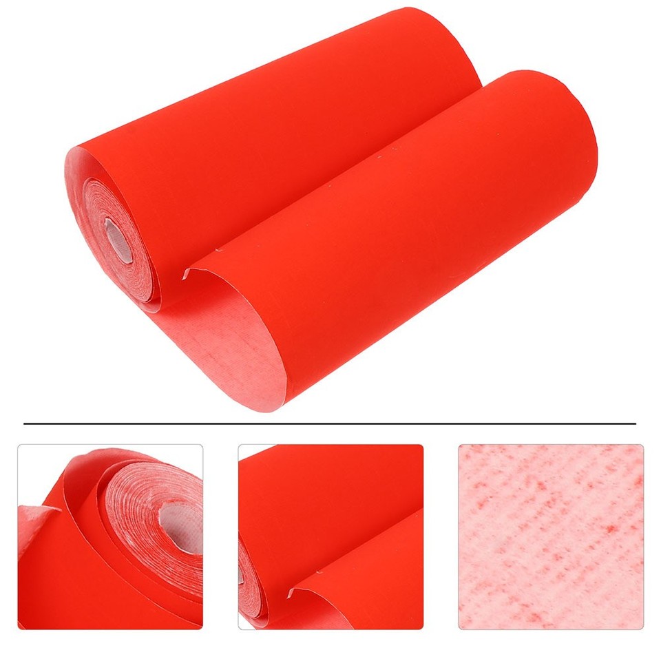 1 Roll Chinese Spring Festival Paper Writing Couplet Paper Blank Red ...