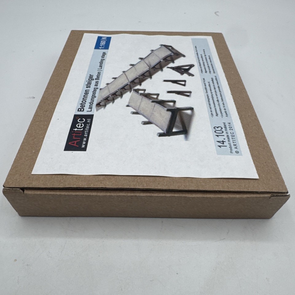 ARTITEC N SCALE LANDING STAGE MODEL KIT ITEM 14.103 Landungssteg aus ...