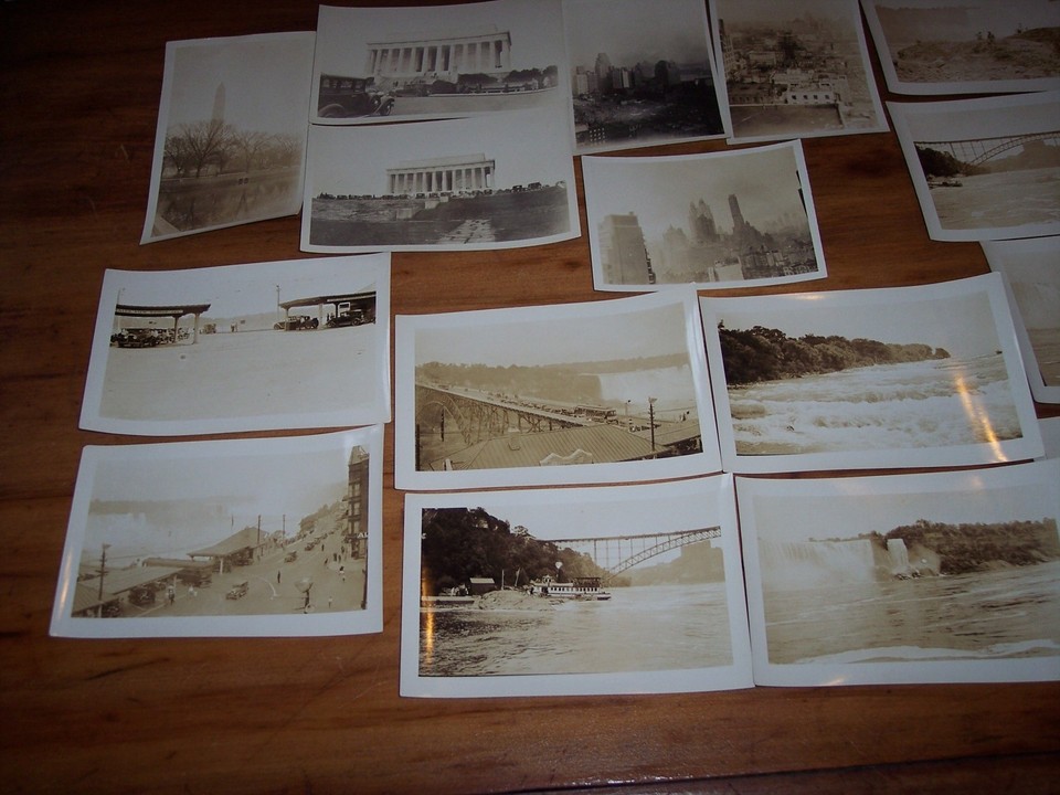19 Vintage Pictures Niagara Falls,Empire State building under ...