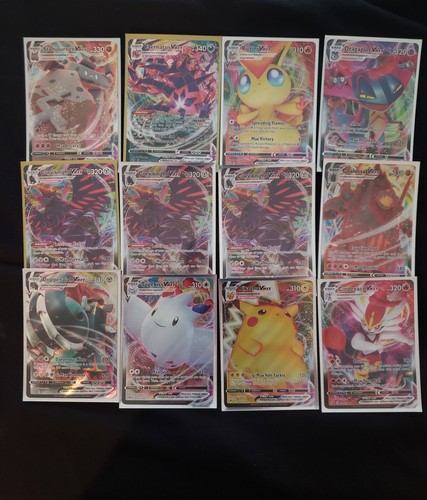 Lot Of 12 Pokemon TCG VMAX Cards Pack Fresh Great Lot | eBay
