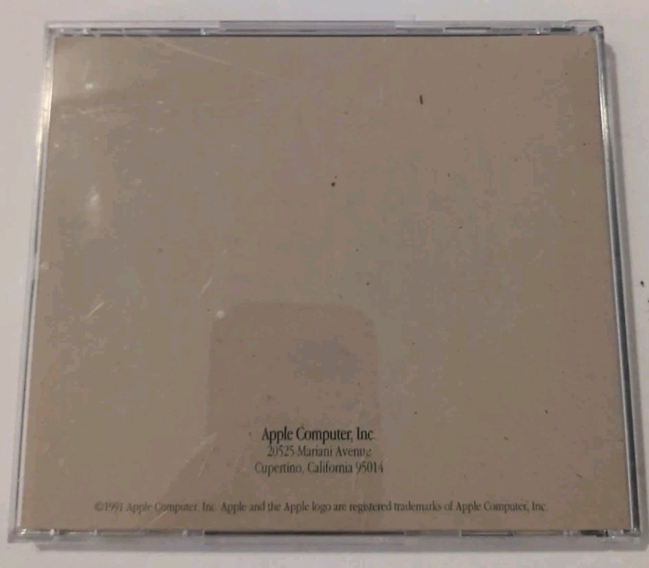 Introduction System 7 Intro CD ROM May 1991 B23 | eBay