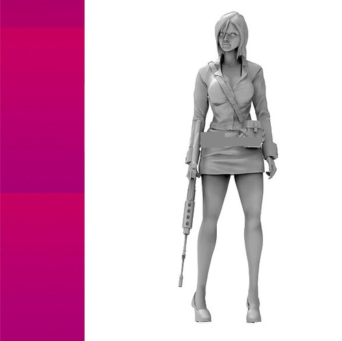 1/35 Sexy Secret Agent Mercenary Assassin Resin Model Kit Unassembled ...