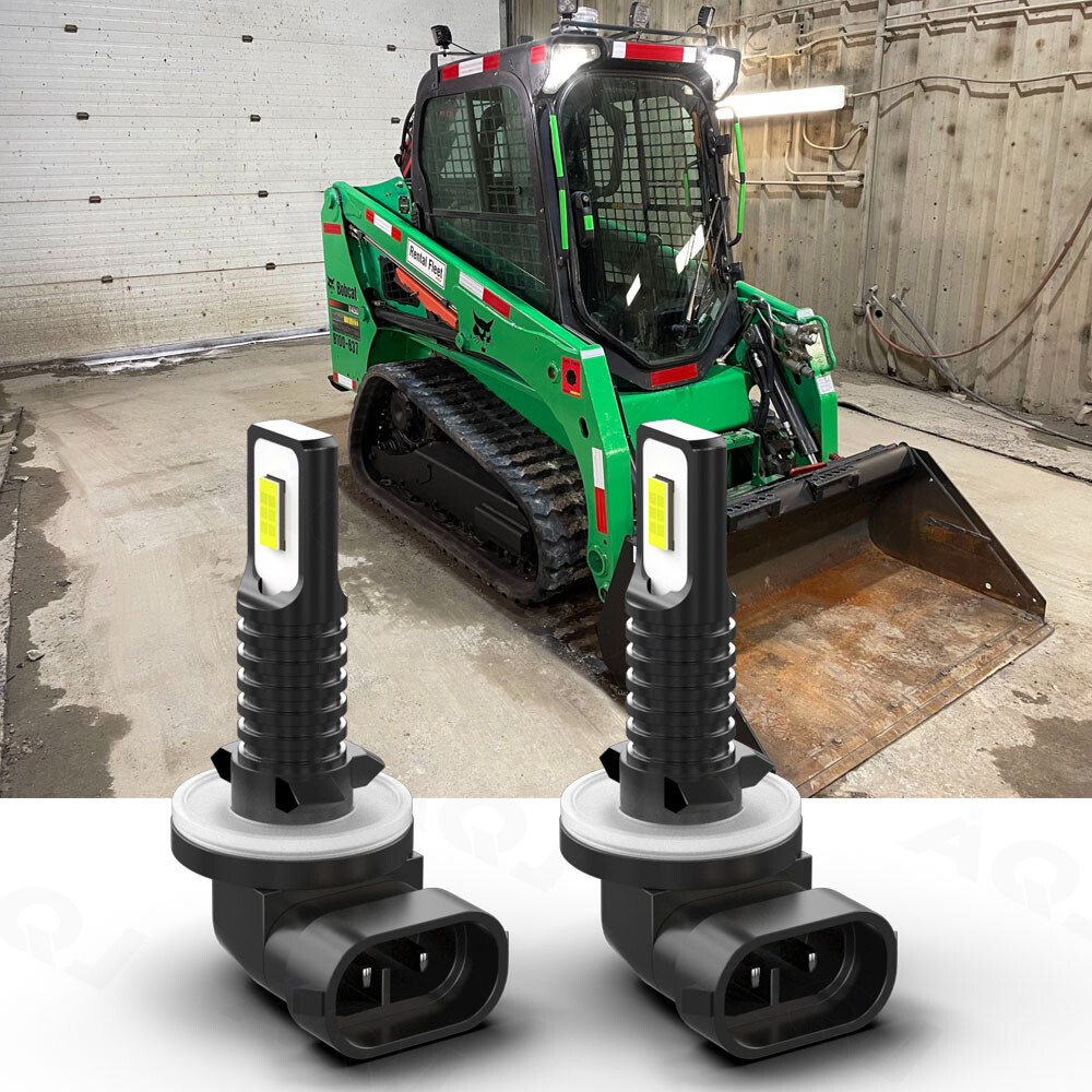 2 SUPER LED light bulbs for Bobcat T320, T450, T550, T590, T595, T630 ...