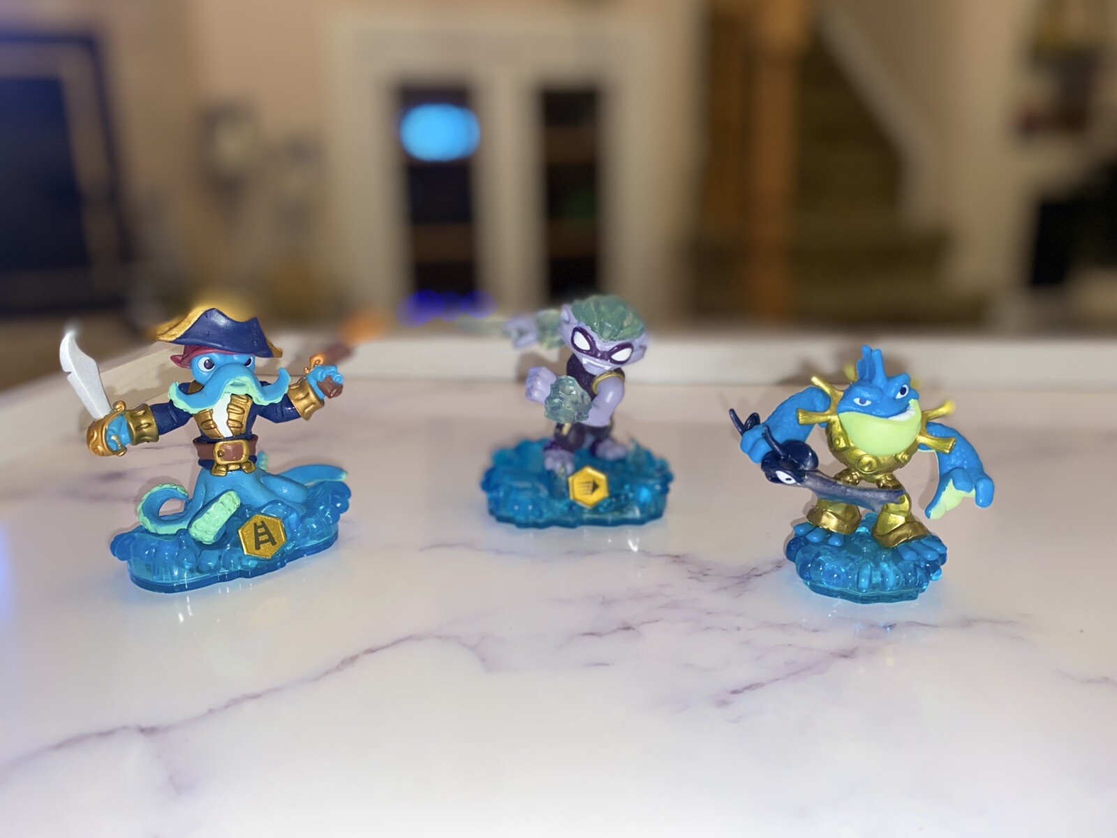 Skylanders Swap Force Lot of 3 Bundle Rip Tide, Wash Buckler, Freeze ...