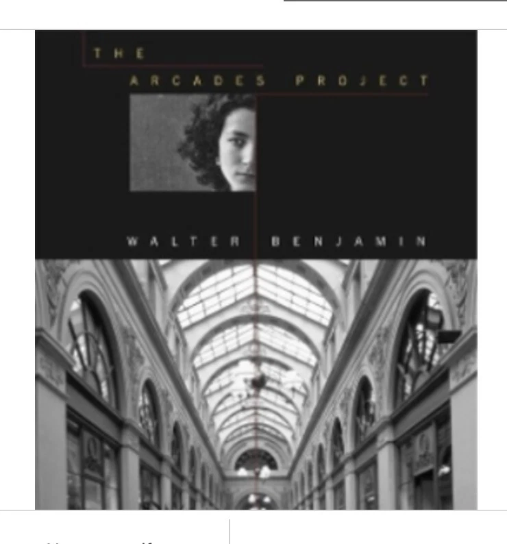 Walter Benjamin Arcades