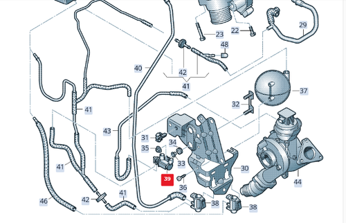NEW AUDI A4 ALLROAD B8 PRESSURE CONVERTER VALVE 8K0906627 ORIGINAL 8K0 ...