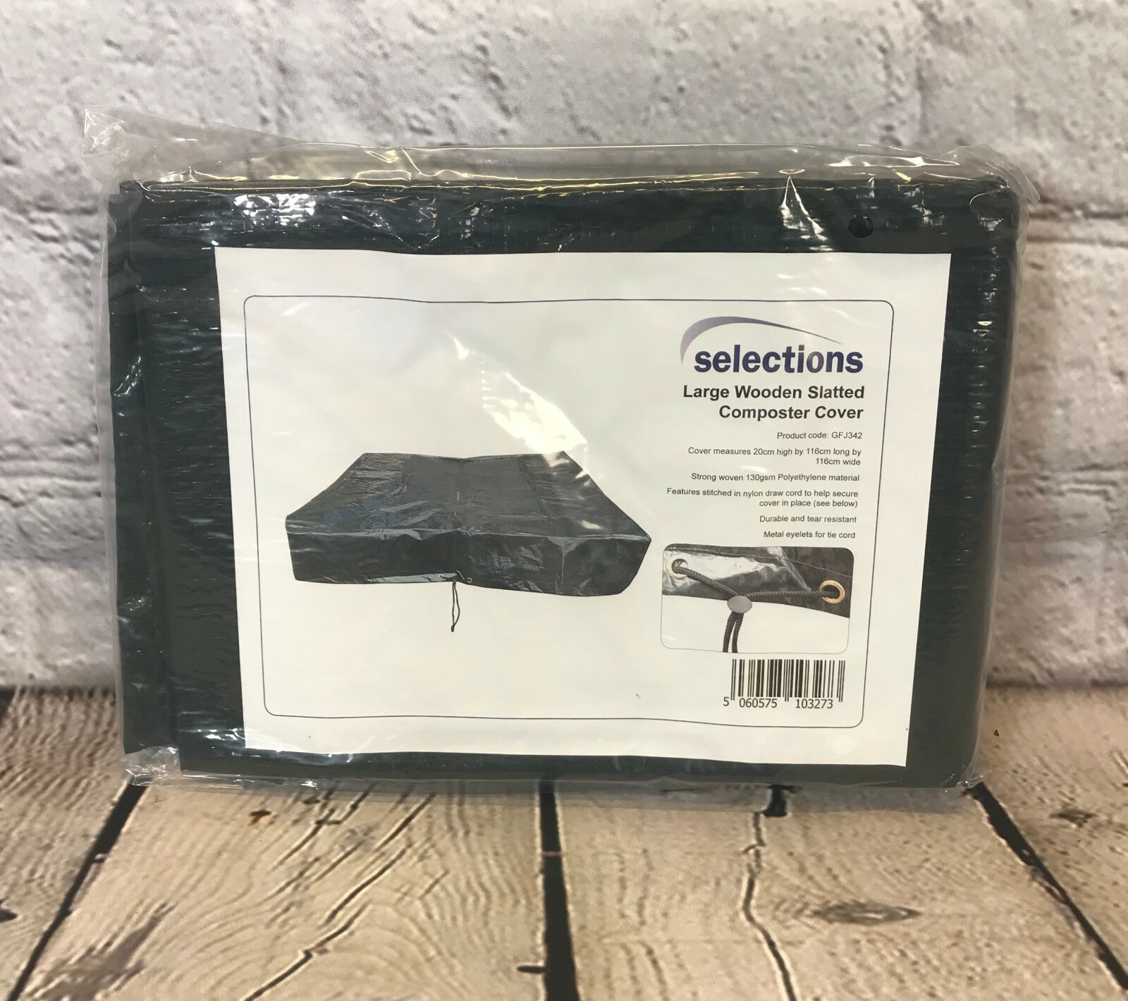 Wooden Slatted Composter Covers Garden Compost Cover 2 Sizes | eBay UK