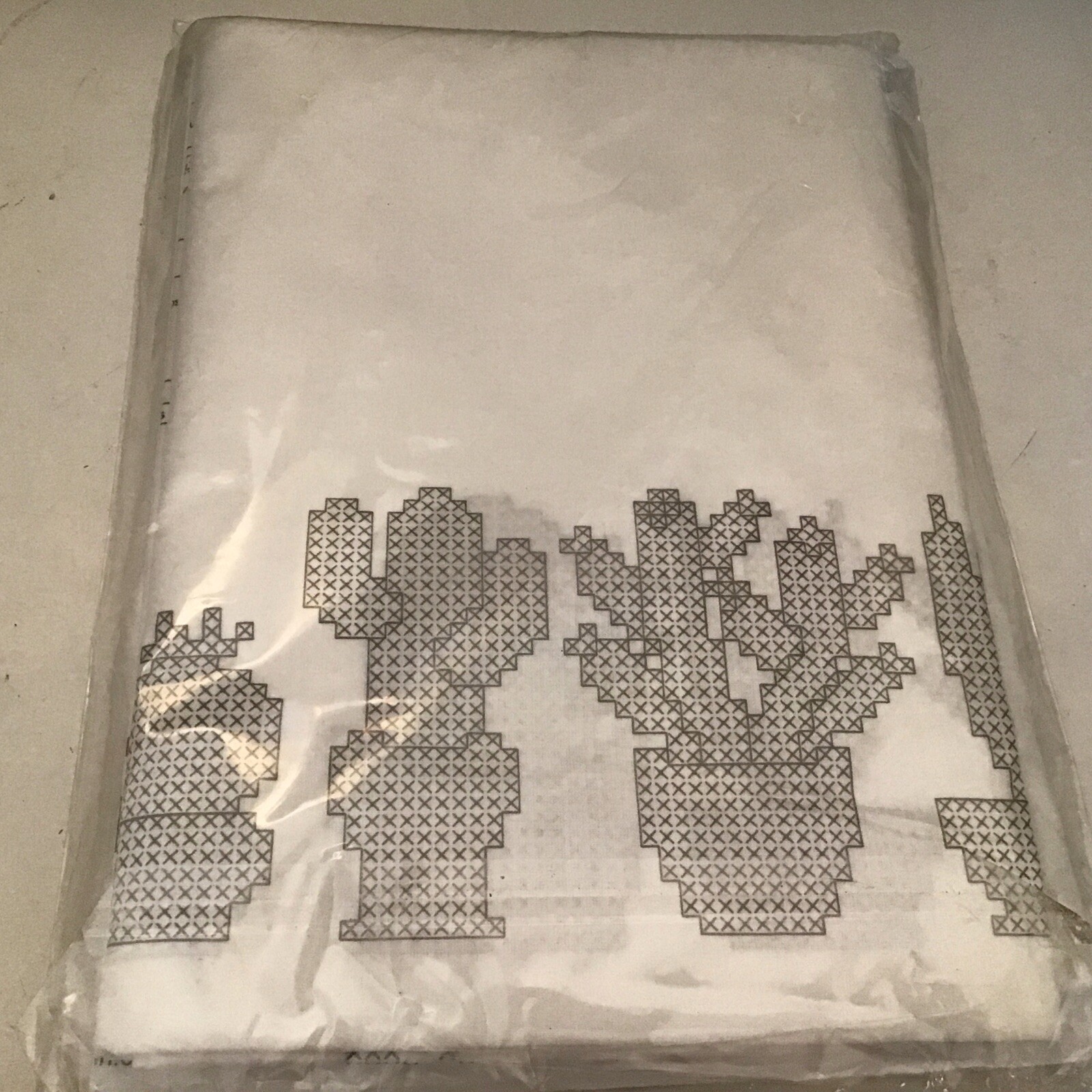 Colors Of The Desert Tablecloth 60x104 Stamped Cross Stitch Craftways ...