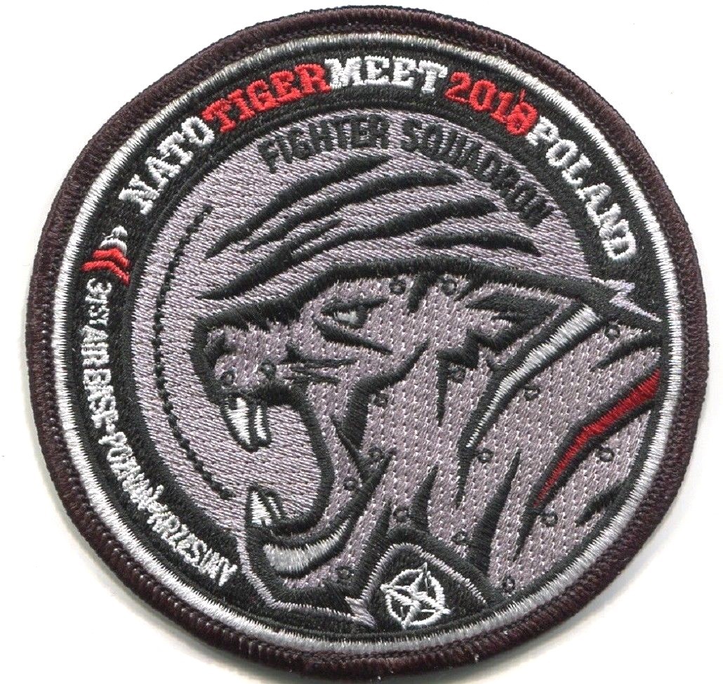 NATO TIGER MEET νeΙcrο PATCH: NTM 2018 Poznań-Krzesiny AB POLAND - Host ...