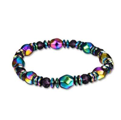 Fashion Black Colours Lodestone Bracelet Beads Jewelry Handmake Gifts ...