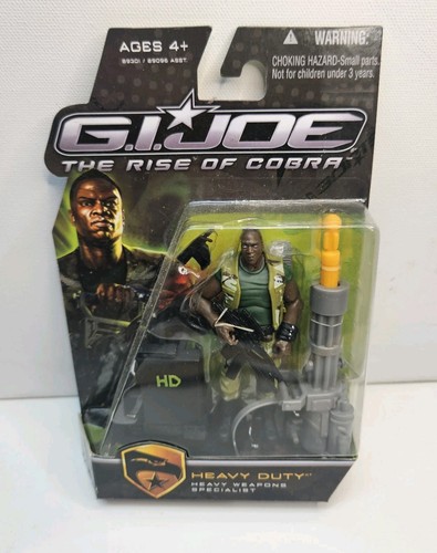 GI Joe Rise of Cobra Heavy Duty Heavy Weapons Specialist 2009 New ...