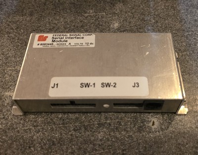 Federal signal interface module lightbar control 8583446 | eBay