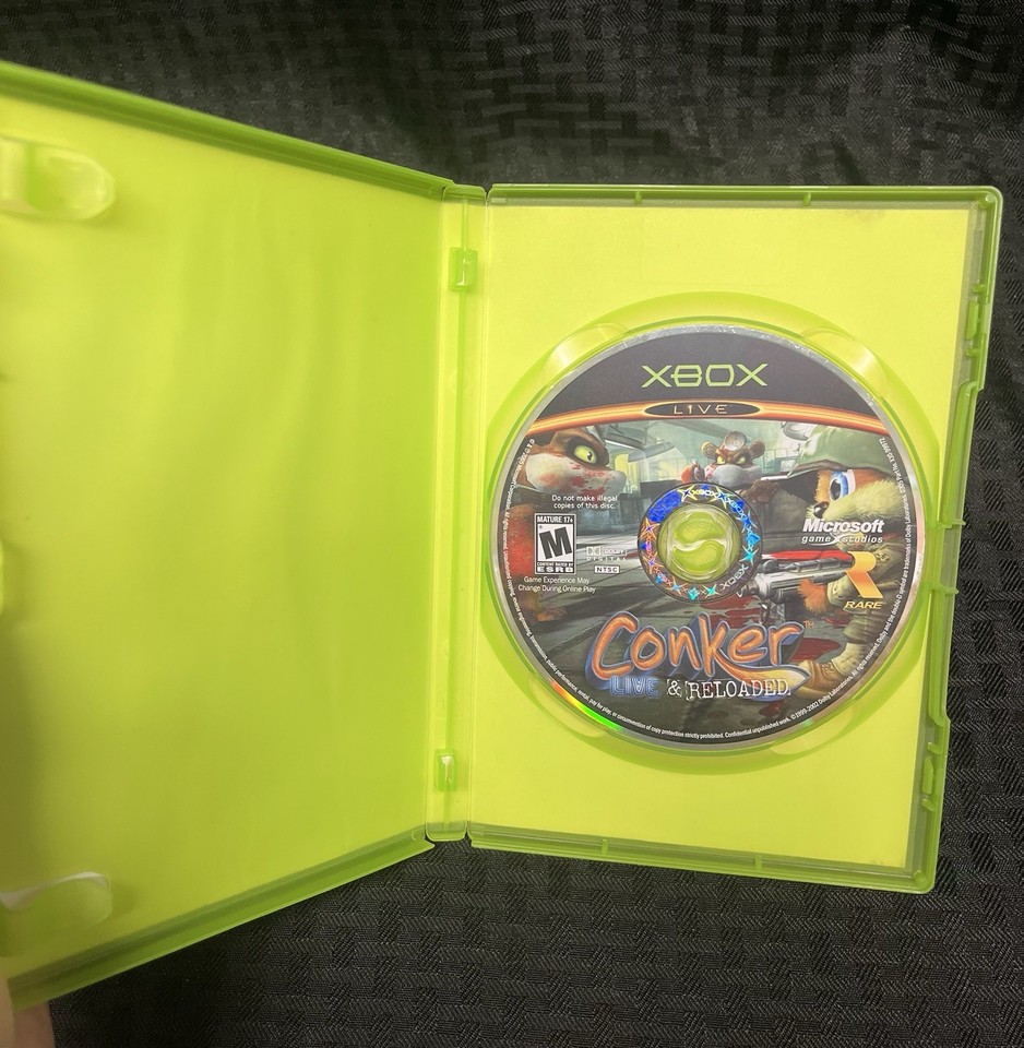 Conker: Live & Reloaded (Xbox, 2005) - Tested | eBay