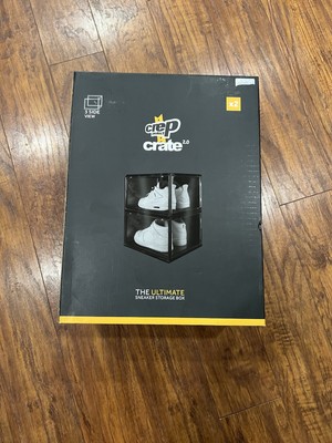 Crep Protect Sneaker Storage Box Black/Clear Unisex Shoe Storage | eBay
