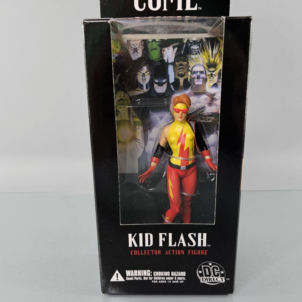 Kingdom Come KID FLASH Action Figure Wally West Alex Ross DC Direct ...