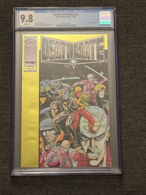 Deathmate #nn Yellow CGC 9.8 White Pages Famed Image / Valiant Comics ...