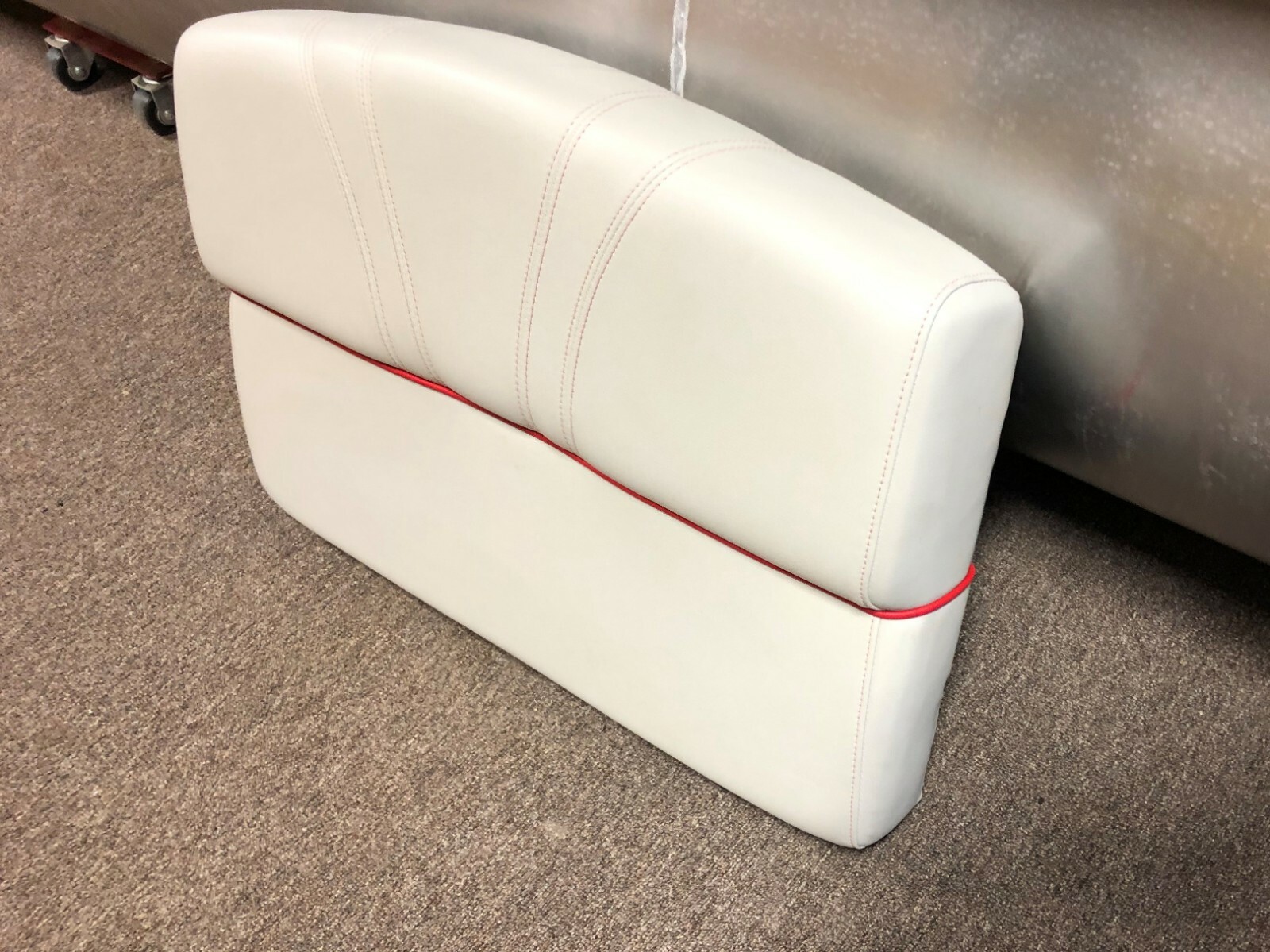 Starcraft SLS-3 Pontoon Seat Back Cushion Gray with Red Accent ...