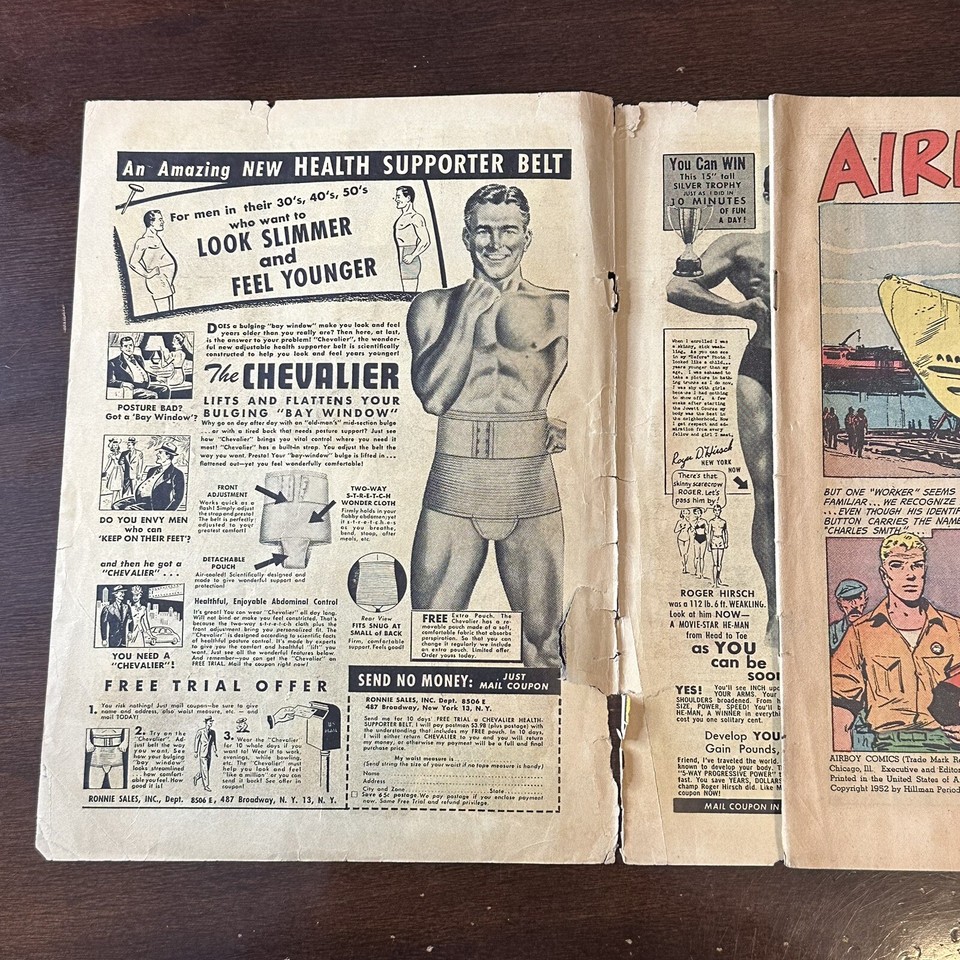 Airboy #5 (Volume 9) (1952) - Heap Cover and Story! Golden Age! | eBay