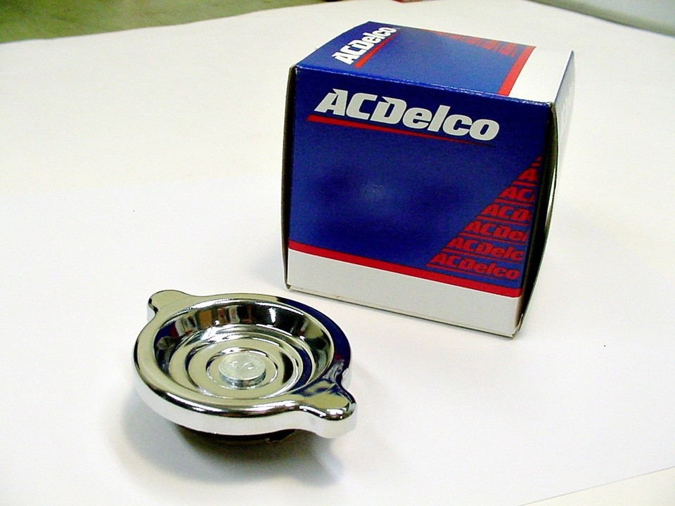 1967-80 NOS AC Delco Chevy Impala Caprice Chrome Oil Cap 305 307 327 ...