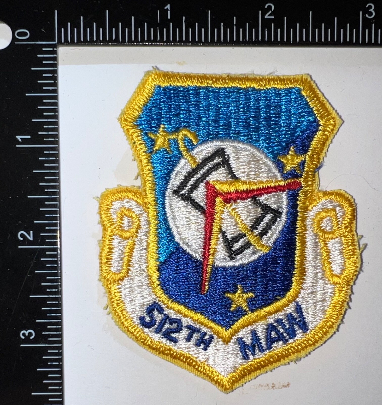 USAF US Air Force 512th MAW Military Airlift Wing Patch | eBay