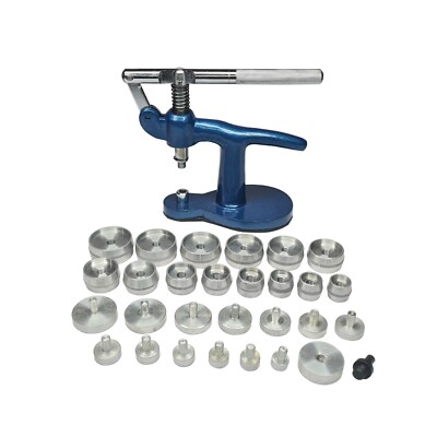 Watch Glass Fitting Machine with 28 Aluminum Dies Professional Watch ...