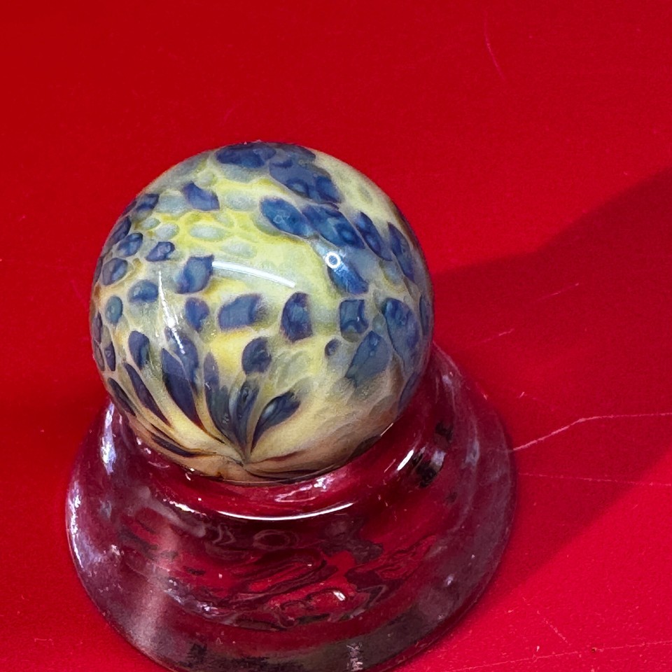 1” Mad Man Marbles Spotted Cheetah Marble Signed MMM 09 | eBay