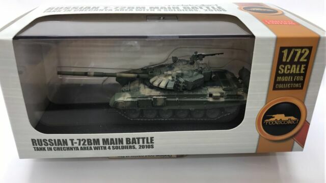 Modelcollect AS72059 Russian T-72bm Main Battle Tank in Chechnya Area ...