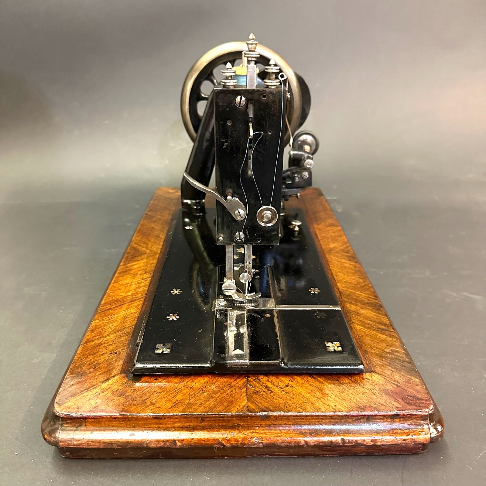 1880 FRISTER & ROSSMANN ANTIQUE SEWING MACHINE TESTED WORKING CONDITION ...