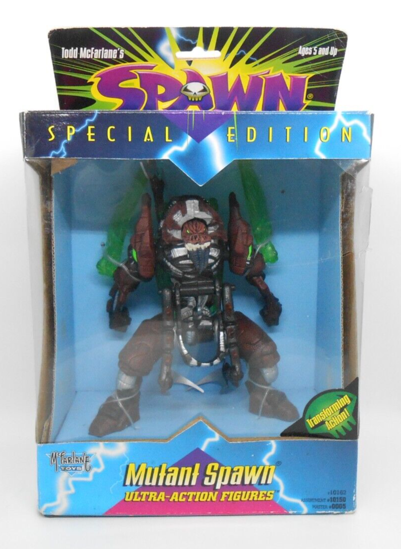McFarlane Toys Special Edition Mutant Spawn 6" Ultra Action Figure 1996 ...