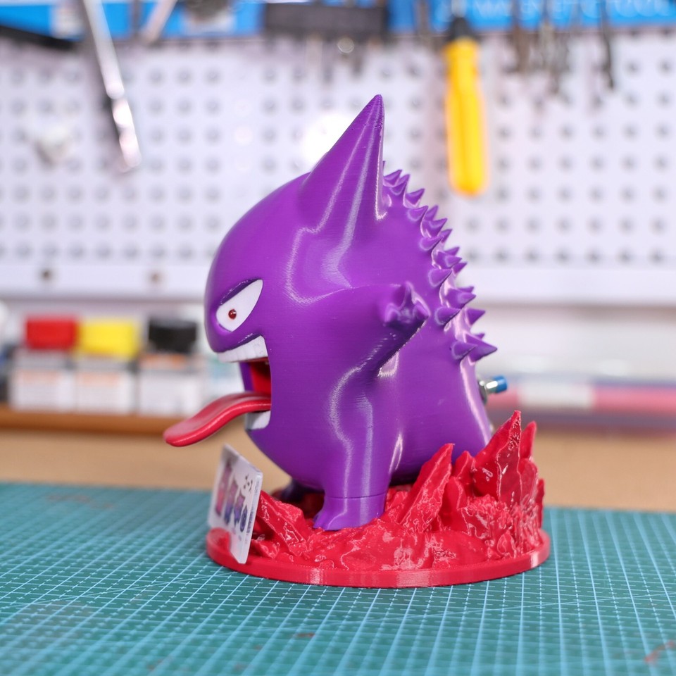 Gastly 3D Printed Pokemon Luminous New Ver Humidifier Cool Desk Decor ...