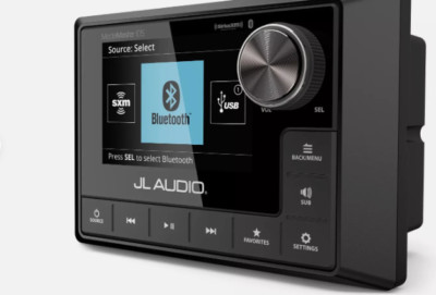 JL Audio MM105 MediaMaster Weatherproof Source Unit w/ Full-Color LCD ...
