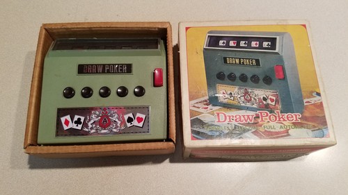 Waco 1971 Cordless Electric Full Automatic Draw Poker Electronic Hand ...