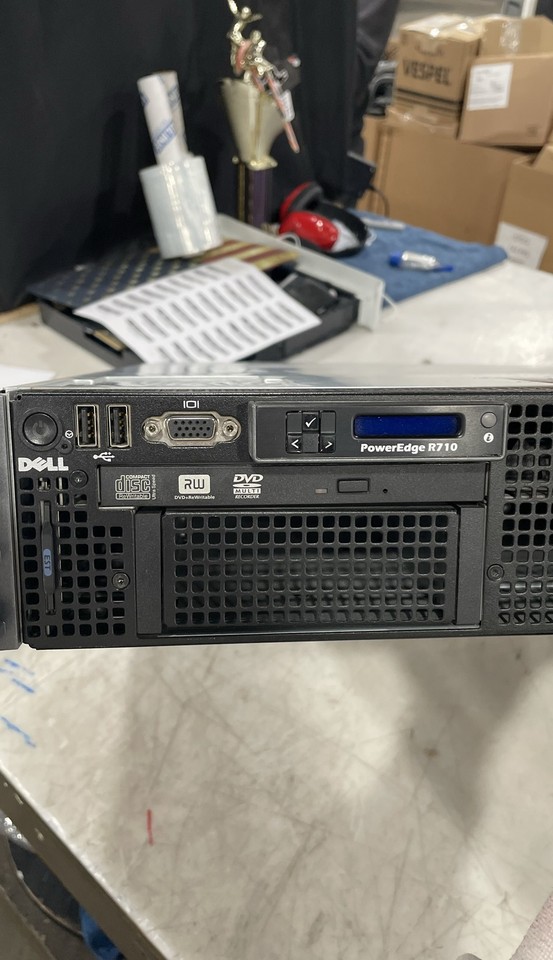 Dell PowerEdge R710 Server Intel Xeon Processor Rackmount No HDD Unit ...
