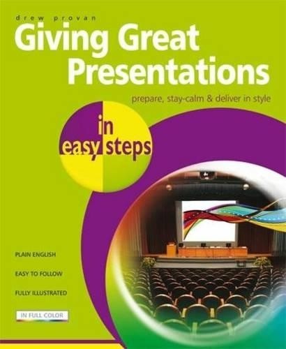 Drew Provan Giving Great Presentations in Easy Steps (Tascabile) 9781840783711 | eBay