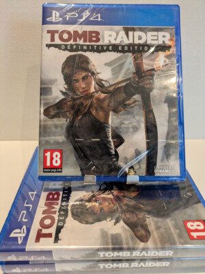 Tomb Raider Definitive Edition PS4 PLAYSTATION Lara Croft New and ...