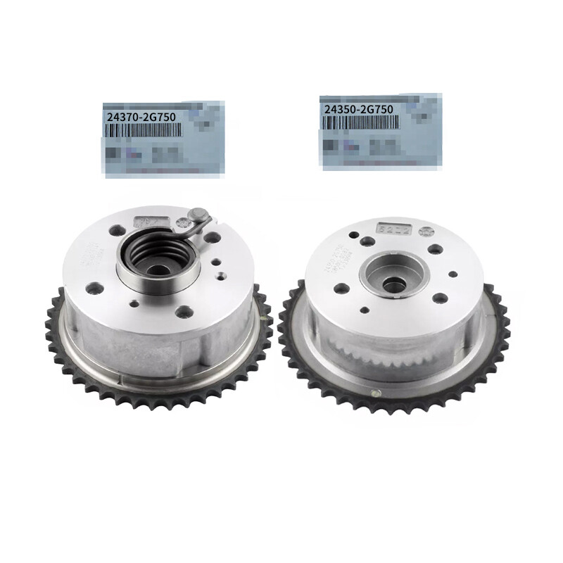 24350-2G750 24370-2G750 2x Camshaft VVT Gear For Hyundai Santa For Kia ...