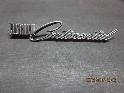 1975 LINCOLN CONTINENTAL EMBLEM | eBay