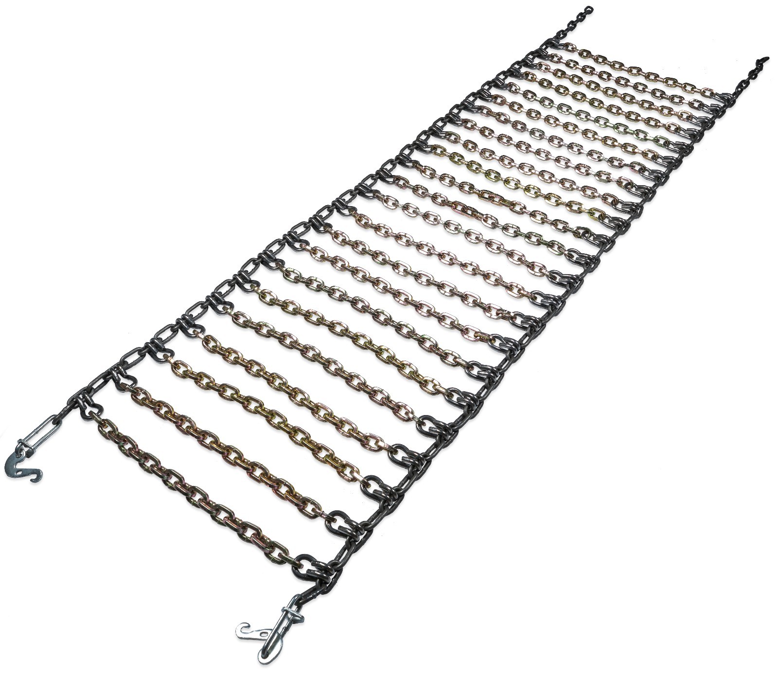 Quality Chain 6512-2 10mm Square Link Loader Grader Tire Chains Snow ...