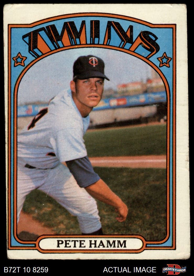 1972 Topps #501 Pete Hamm Twins 1.5 - FAIR B72T 10 8259 | eBay