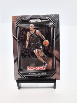 2022-23 Panini Prizm Monopoly Jeremy Sochan Rookie San Antonio Spurs ...