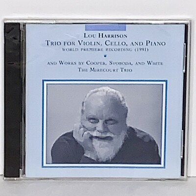 Sealed Lou Harrison Trio For Violin, Cello, And Piano - Trio America ...