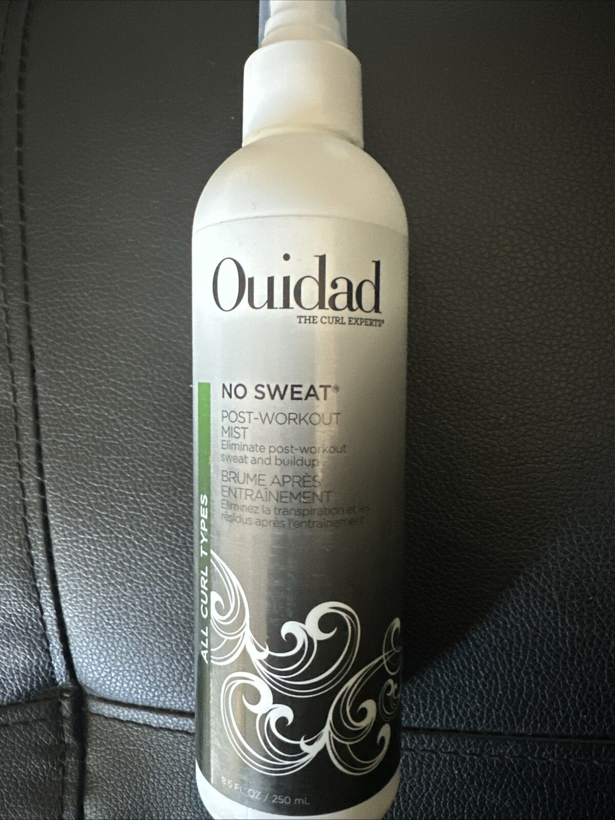 Ouidad No Sweat Post-Workout Mist Eliminate POst-Workout Sweat/Buildup ...