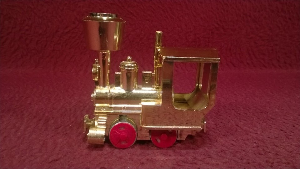 LGB 990 GNOMY STAINZ FRICTION STEAM LOCOMOTIVE - GOLD - NEEDS 1 WHEEL ...