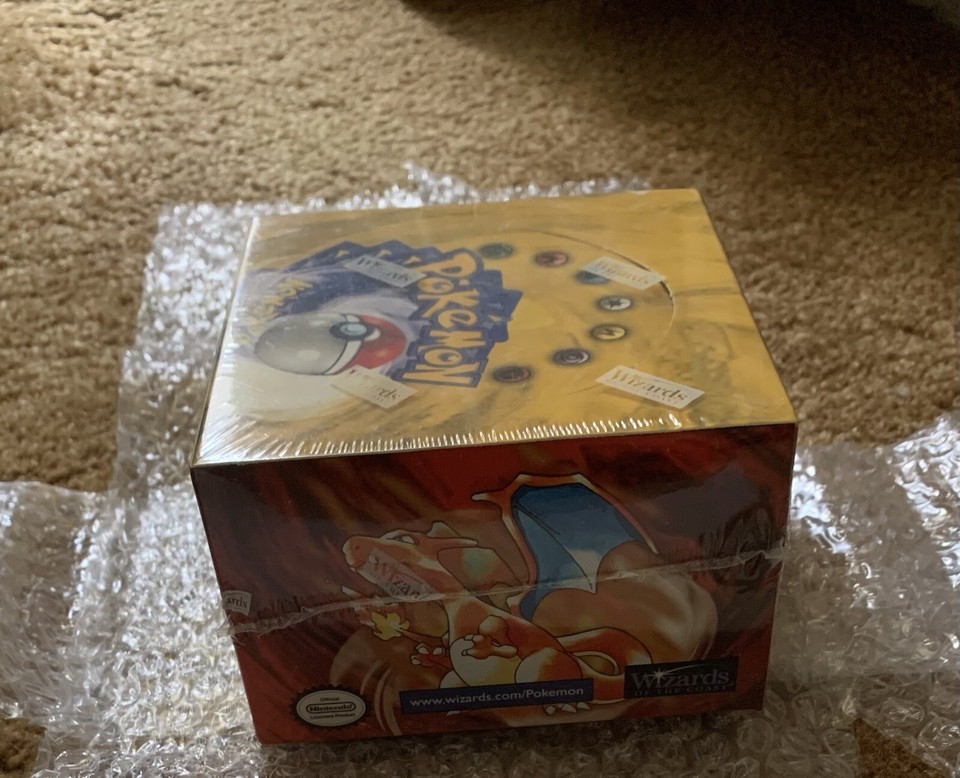 Pokemon Base Set Booster Box Unlimited 1999 WOTC Factory Sealed English ...