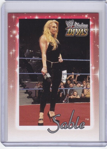 SABLE ( Vintage! 2003 WWE Fleer DIVINE DIVAS Card #13 ) DIVA RED | eBay