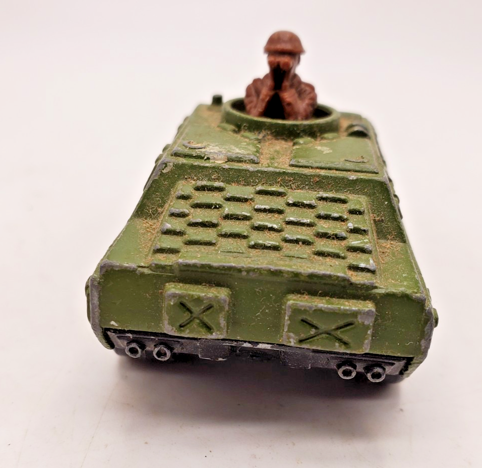 4 MATCHBOX Military vehicles 2 stoats, carrier and weasel 1970's ...