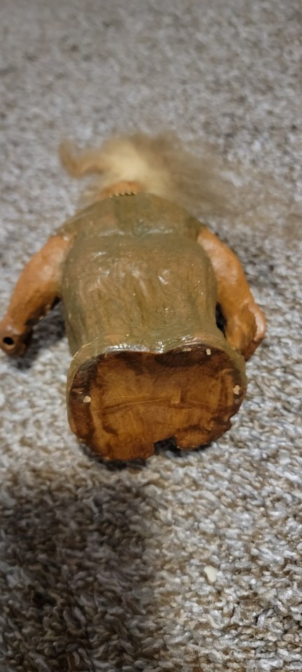 Vintage 2002 Nyfoam Troll Walking Woman Troll With Stick #114 Folk Art ...