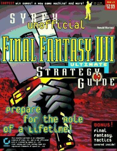 Final Fantasy VII Ultimate Strategy Guide by Ron Wartow (1997, Trade ...